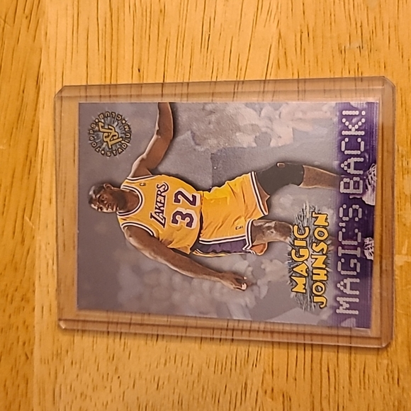 Topps STADIUM CLUB | Toys | Magic Johnson Magics Back One Of The ...
